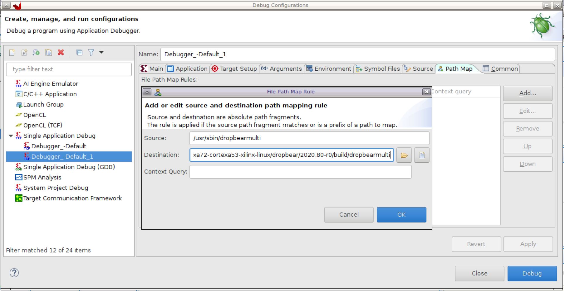 Advanced Debug Techniques — Embedded Design Tutorials 2022.1 documentation