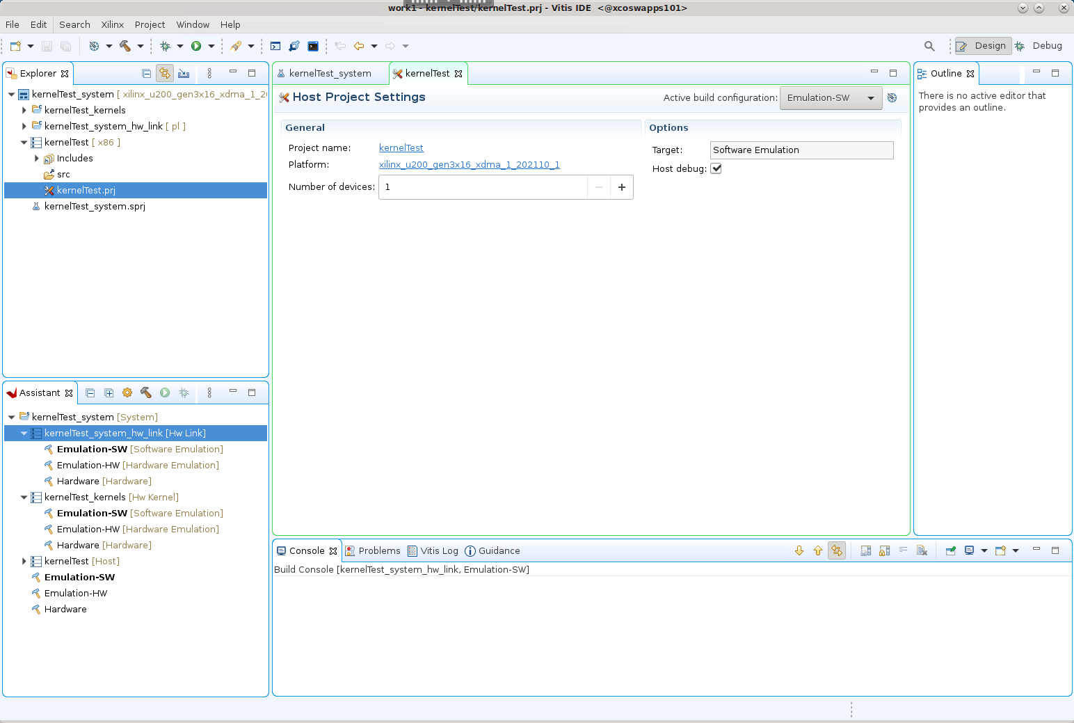 Using the RTL Kernel in a Vitis IDE Project — Vitis™ Tutorials 2022.1 documentation
